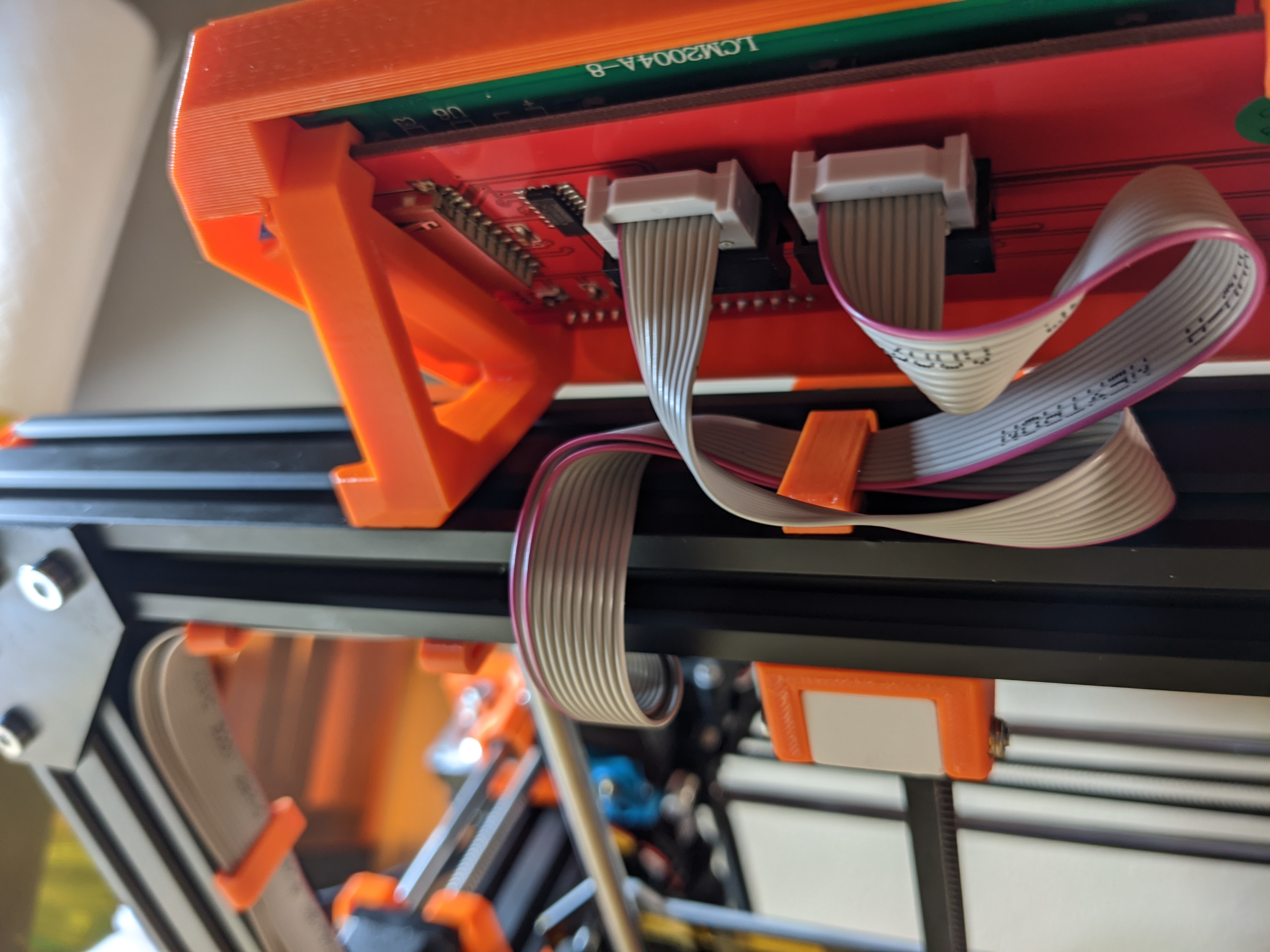 Prusa Bear Mod Upgrade Mk3 / Mk3s LCD cable clips by odingalt ...