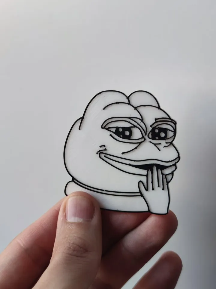 Pepe the frog by Alejandro Relaño | Download free STL model ...