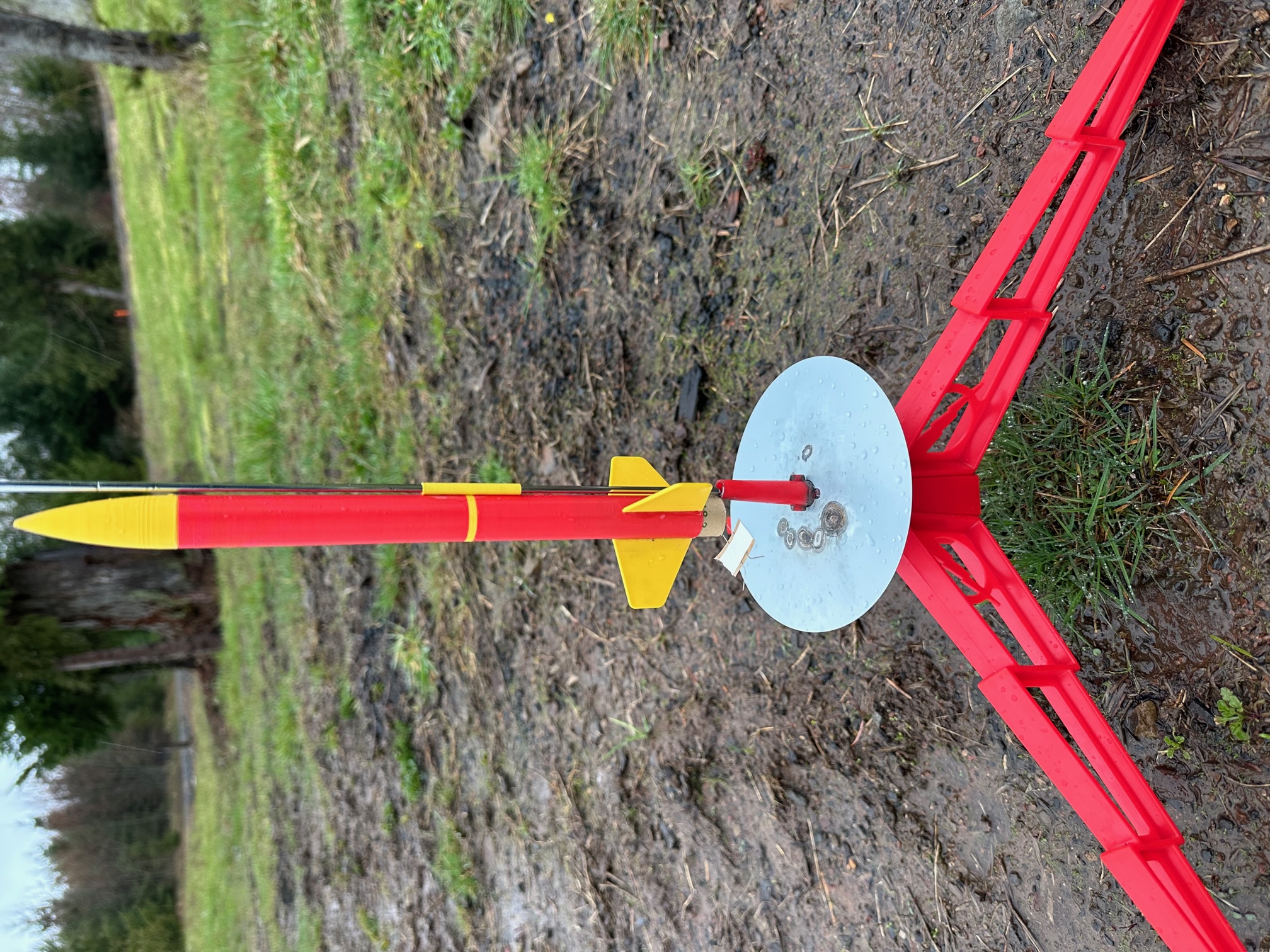 Hebe - Flying Model Rocket by HexAxis3D | Download free STL model ...