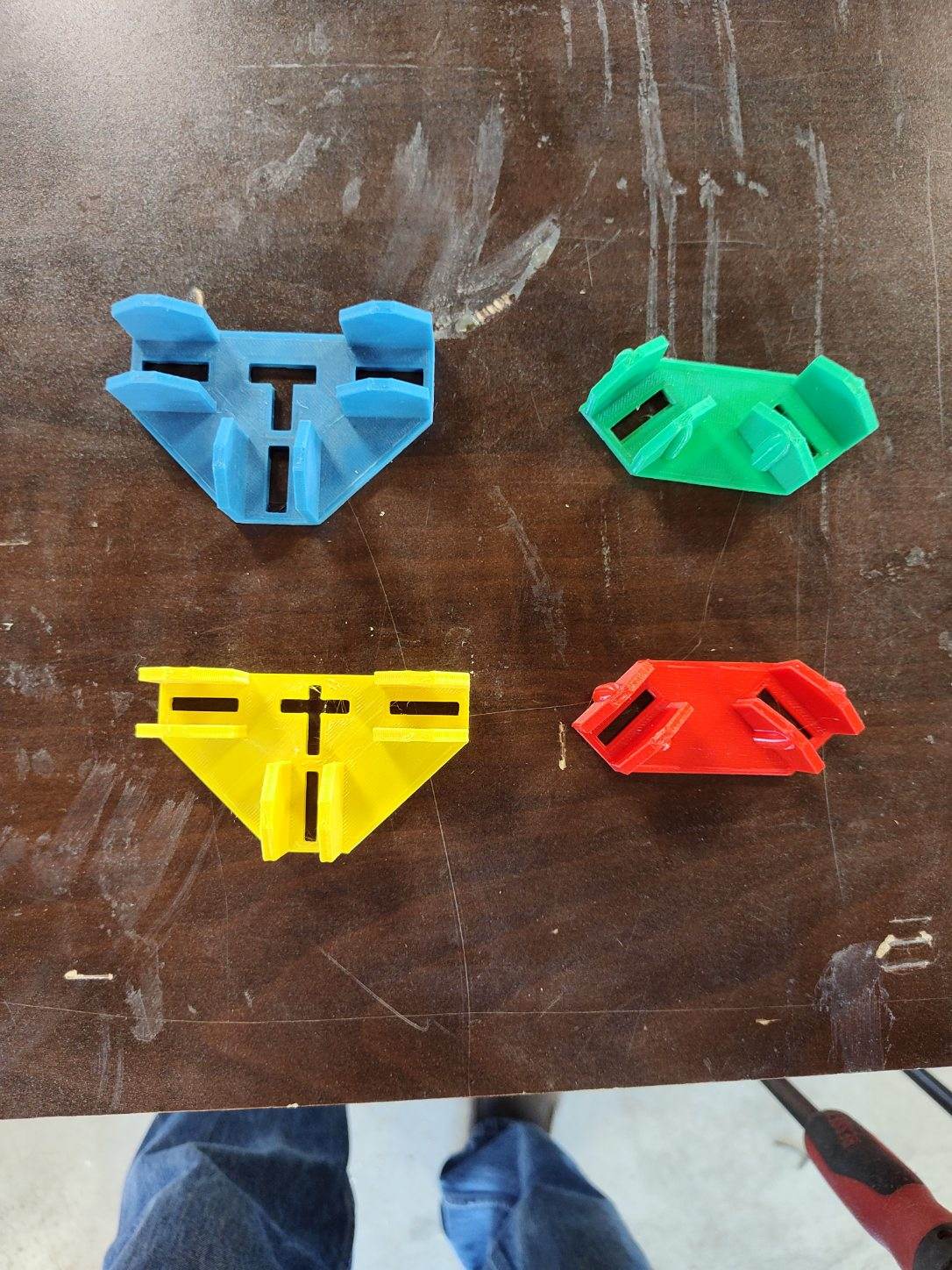 Cabinet corner/tee clips by muldaddy | Download free STL model ...