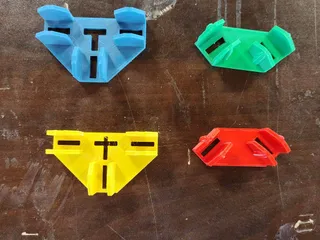 Cabinet corner/tee clips by muldaddy | Download free STL model ...