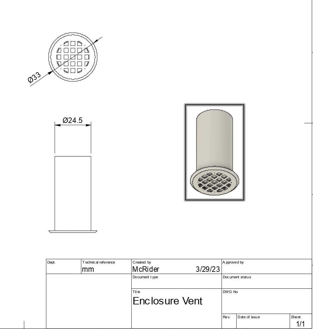 Lack Enclosure Vent by CeptoRider | Download free STL model ...