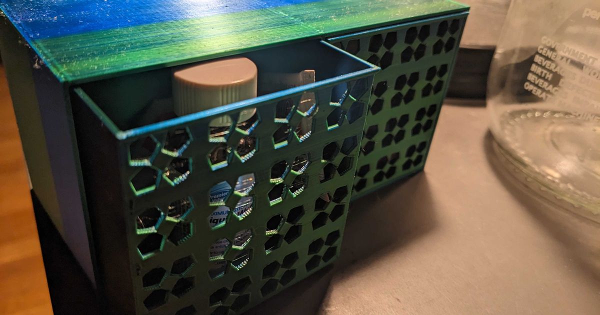 2x1 Drawer box by LabWizard | Download free STL model | Printables.com