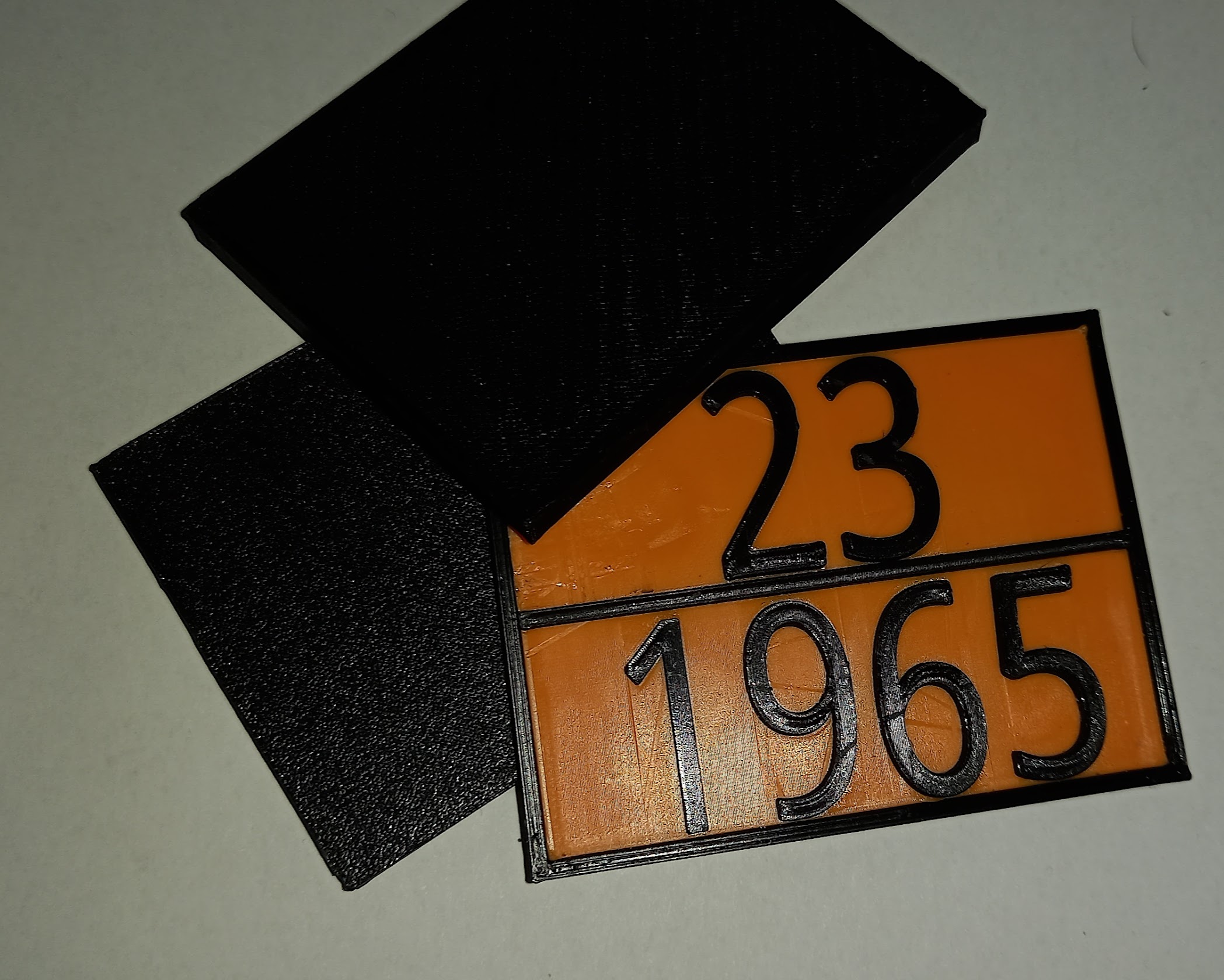 Kemler kód a UN kód by Lukáš Toman | Download free STL model ...