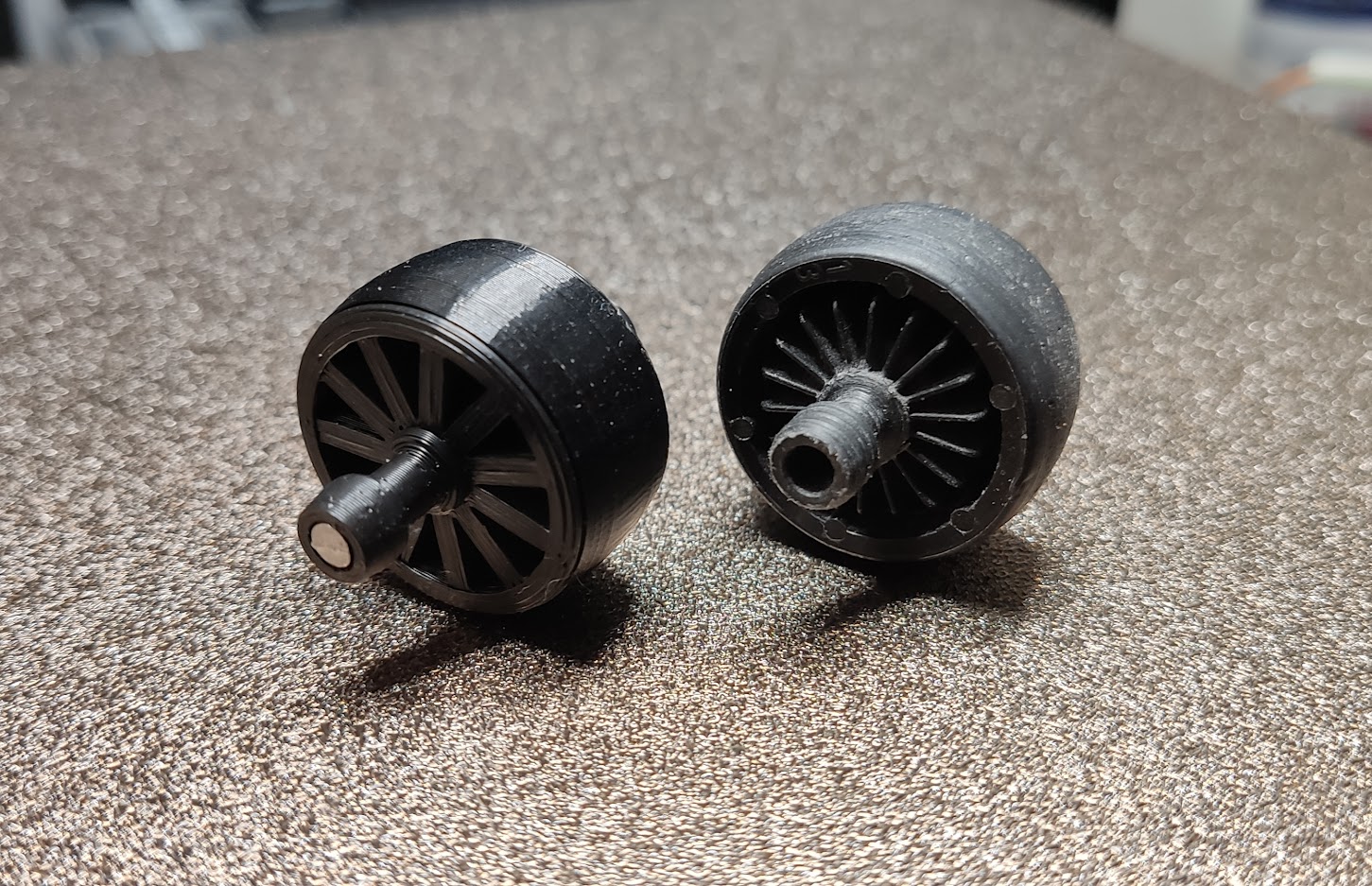 Siemens vacuum cleaner replacement wheel (rim + tire) by mad3d ...