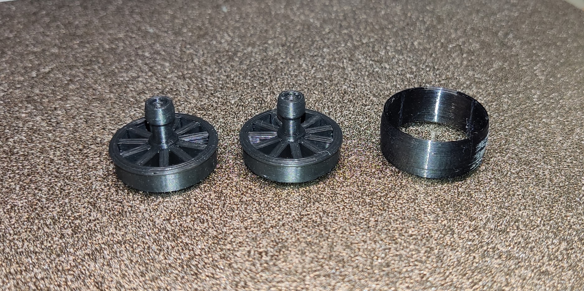 Siemens vacuum cleaner replacement wheel (rim + tire) by mad3d ...