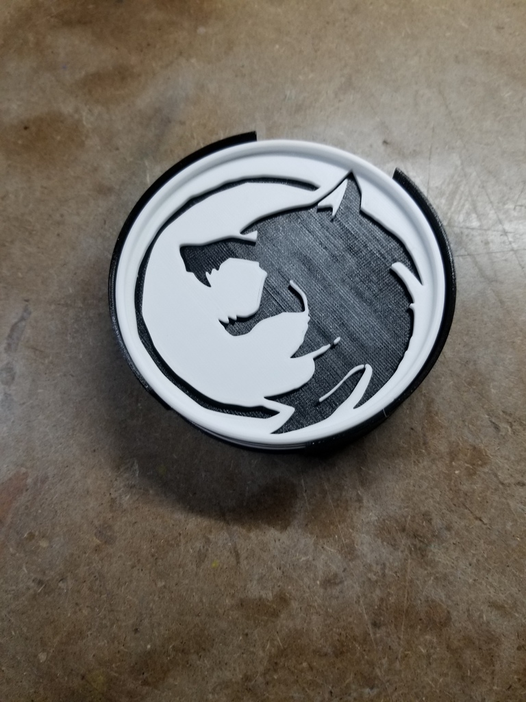 The Witcher Coasters by Tech_Outreach | Download free STL model ...