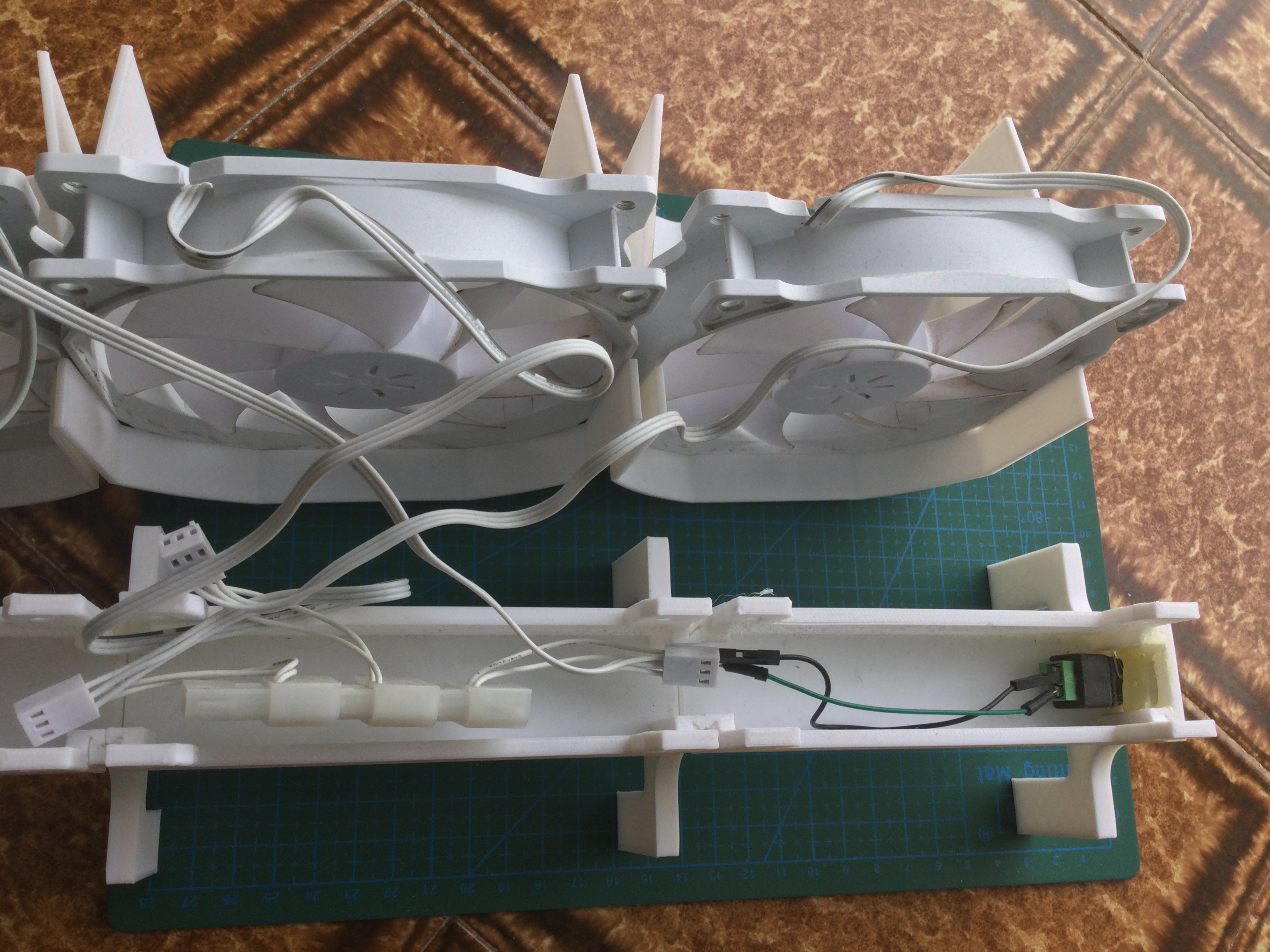 Linearly replicable 120mm cooling fan panel by Guido3D | Download free ...