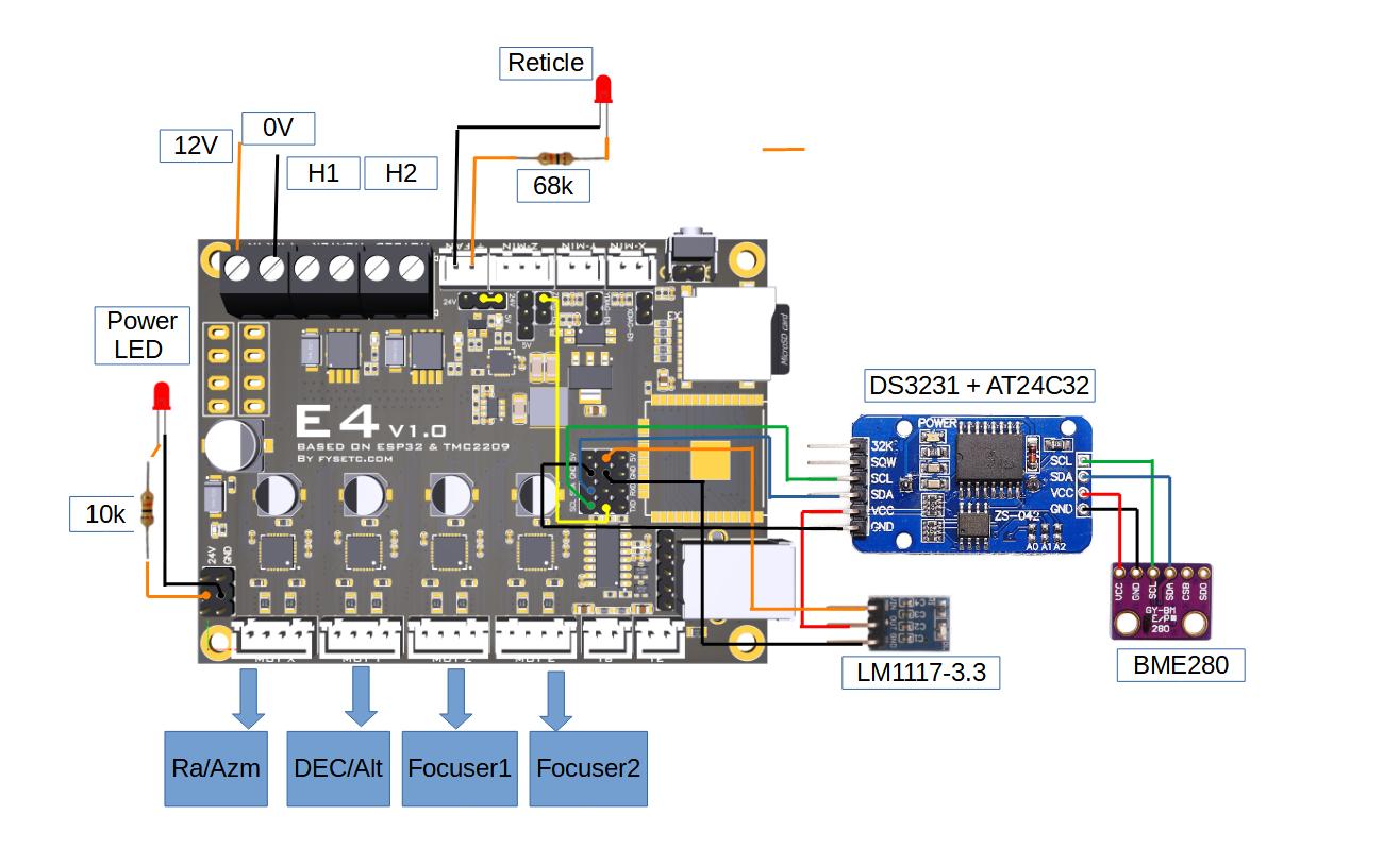 Orion Atlas / EQ6 Onstep FYSETC E4 by Adam | Download free STL model ...