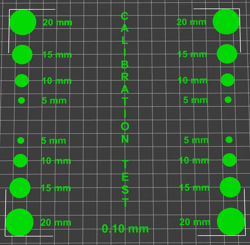 Calibration Retraction Adhesion First Layer test by Andrea | Download ...