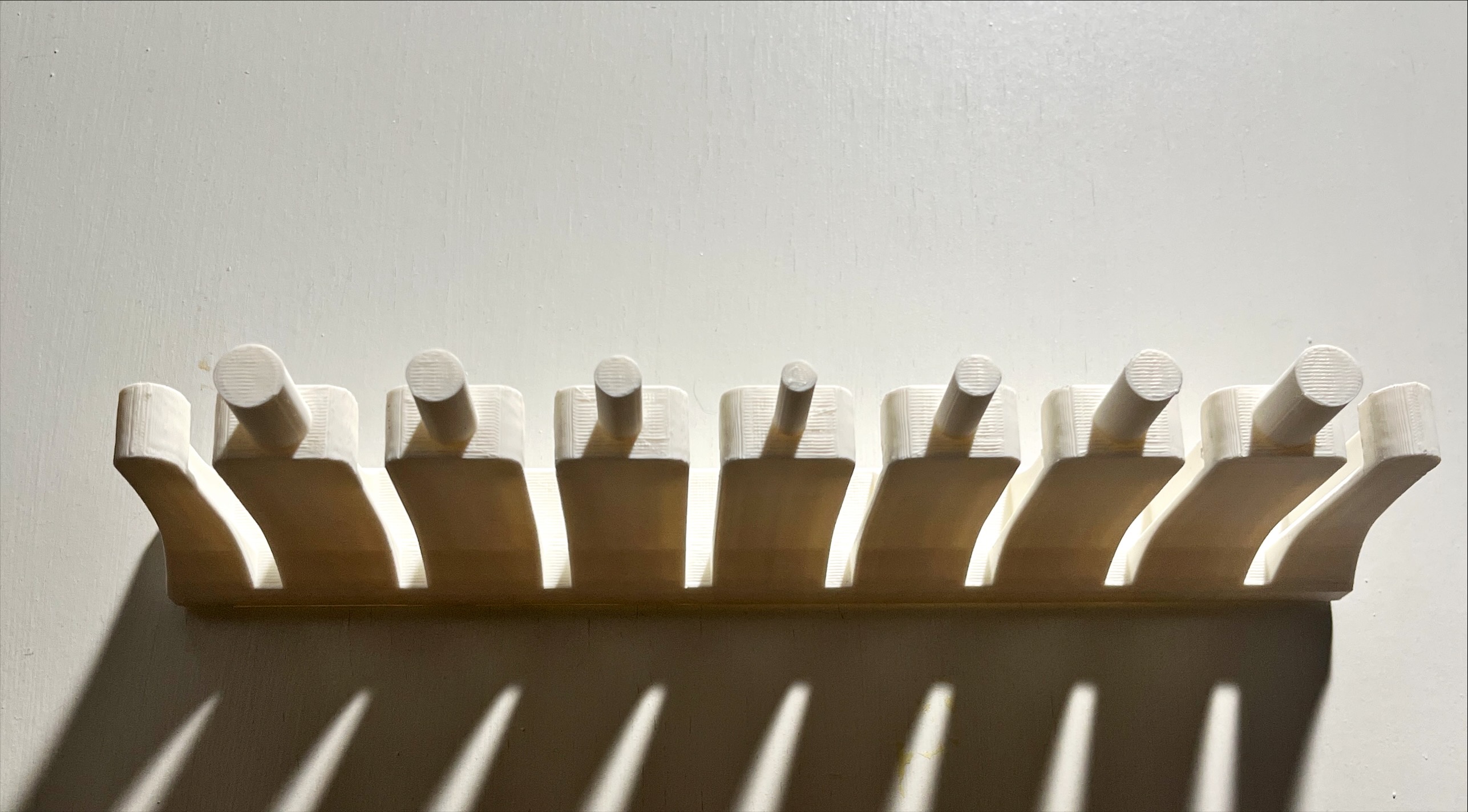 Belt Holder and Hanger -- 8 Belts by dmacnulty | Download free STL ...