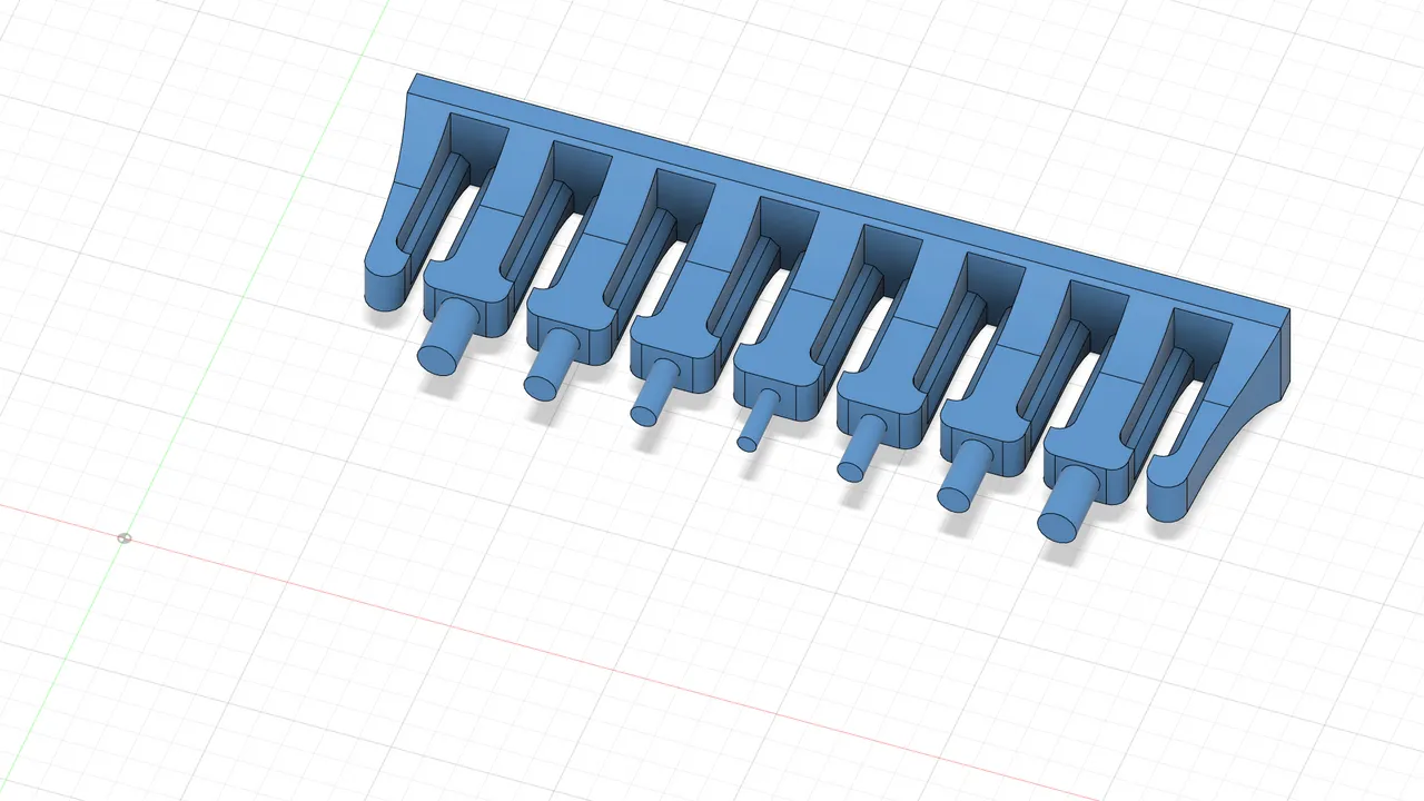 Belt Holder and Hanger -- 8 Belts by dmacnulty | Download free STL ...