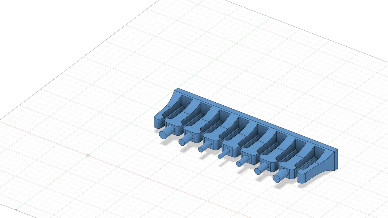 Belt Holder and Hanger -- 8 Belts by dmacnulty | Download free STL ...