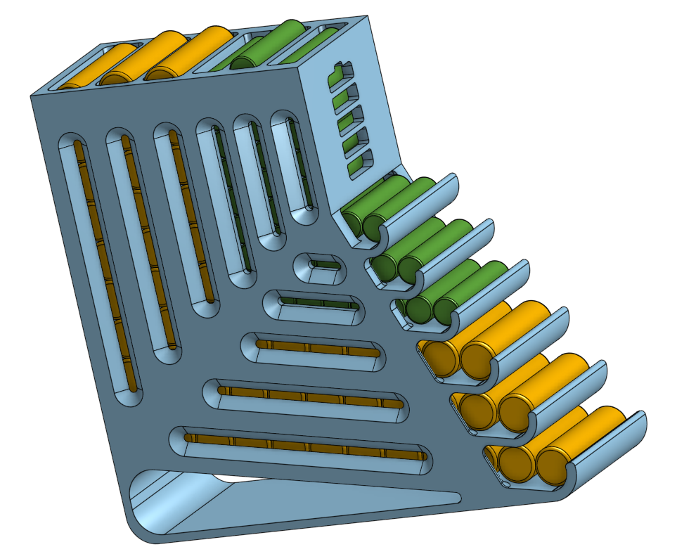 Ultimate Battery Dispenser UPDATED by menerso | Download free STL model ...