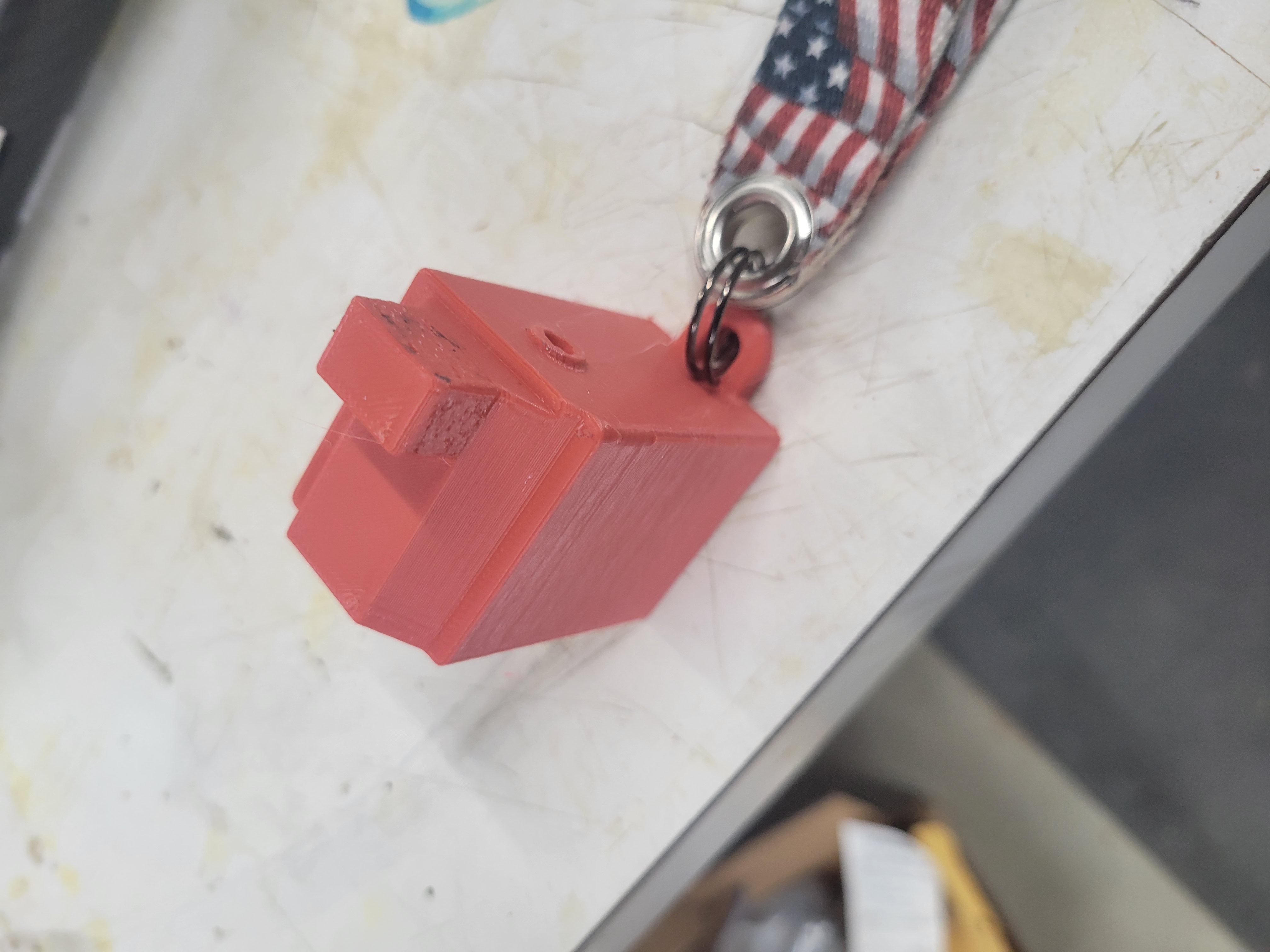 Ruger 10/22 magazine chamber flag with and without key ring updated by ...