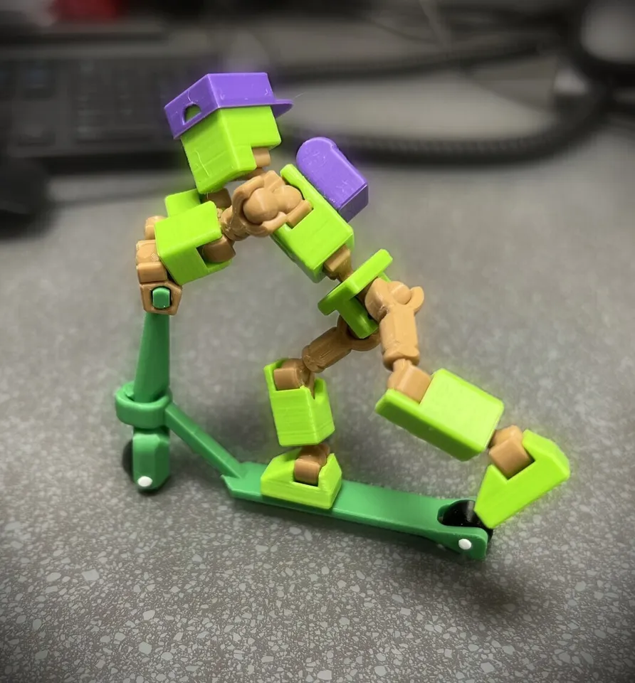 Mini 13 Scooter by 3DxDT | Download free STL model | Printables.com