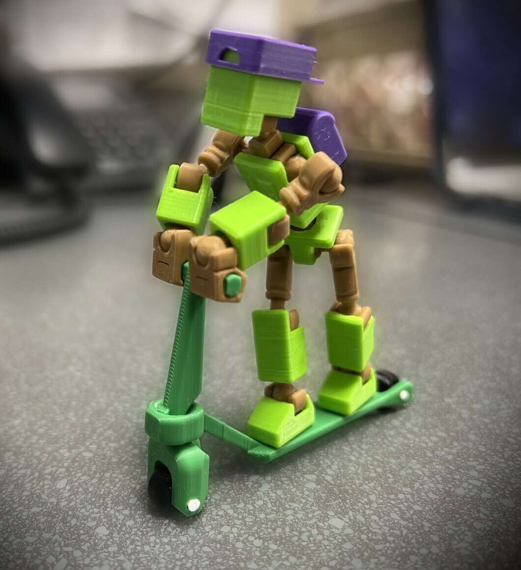 Mini 13 Scooter by 3DxDT | Download free STL model | Printables.com