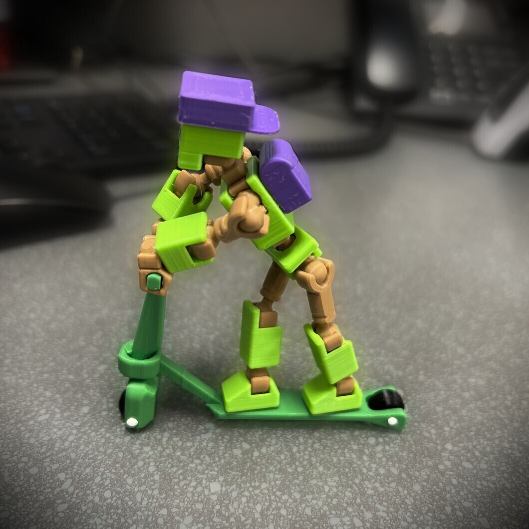 Mini 13 Scooter by 3DxDT | Download free STL model | Printables.com