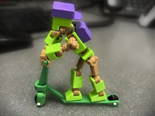 Mini 13 Scooter by 3DxDT | Download free STL model | Printables.com