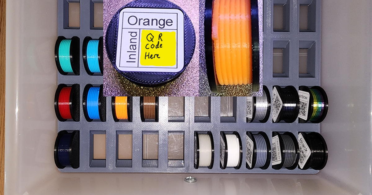 Mini Spool - Filament Swatch by Depep1 | Download free STL model ...