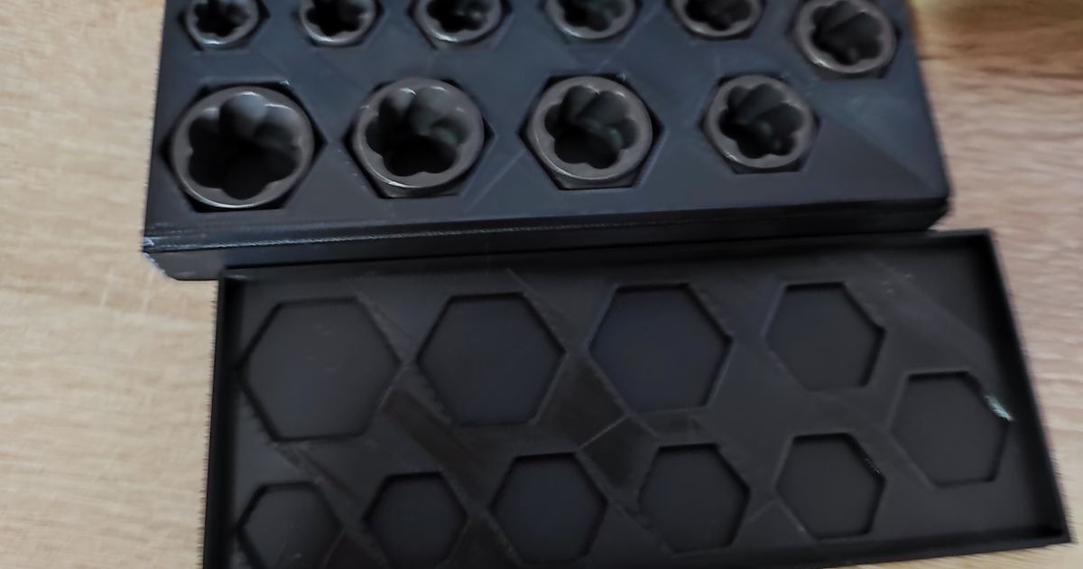 Hex box by Nelly Georgieva | Download free STL model | Printables.com