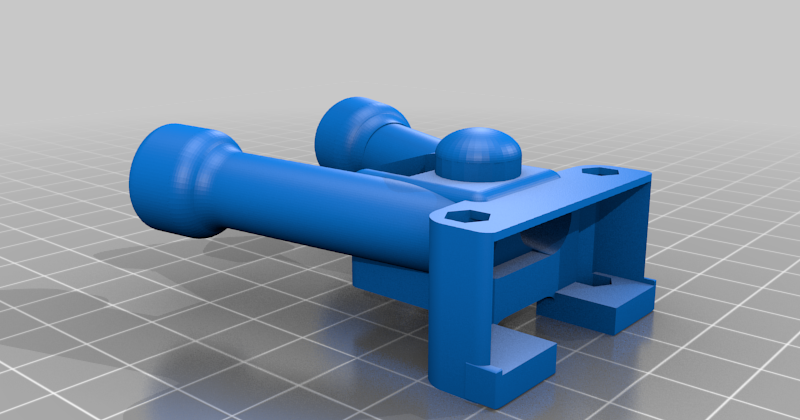 Apex 5inch DJI antenna mount with XT60 by savageCNC | Download free STL ...