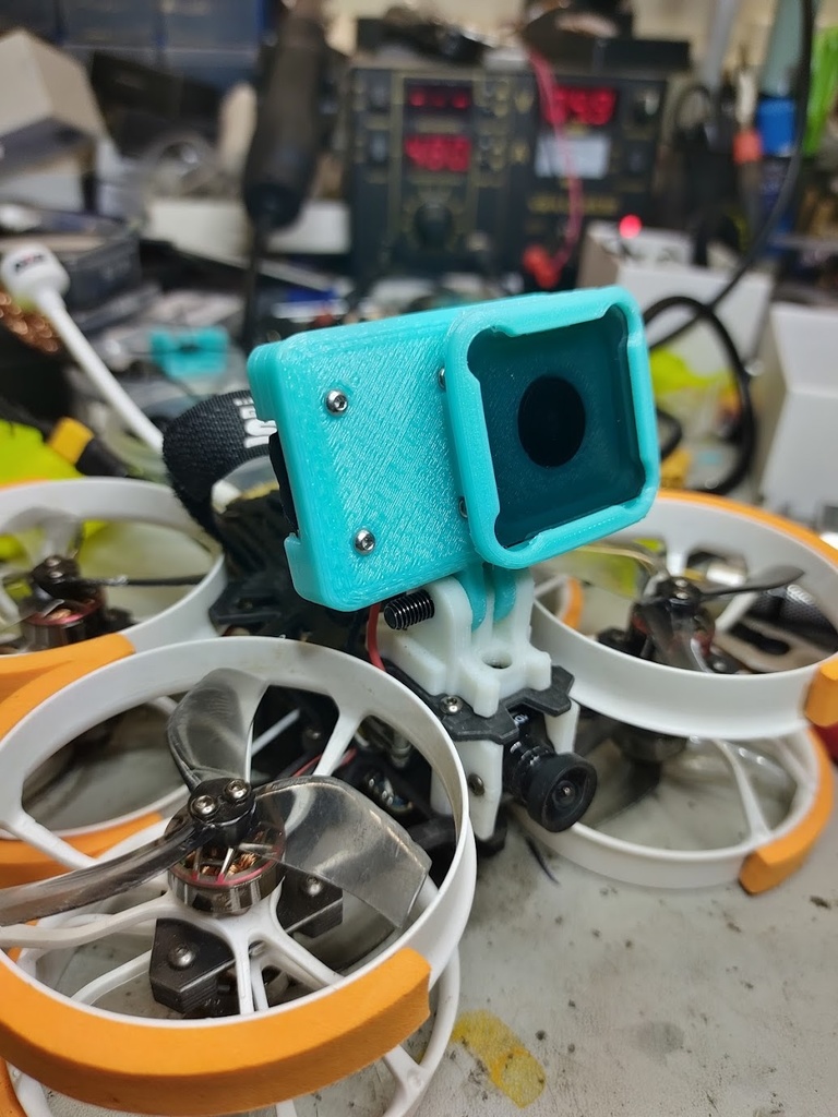 Poor mans naked GoPro runcam split HD by savageCNC | Download free STL ...