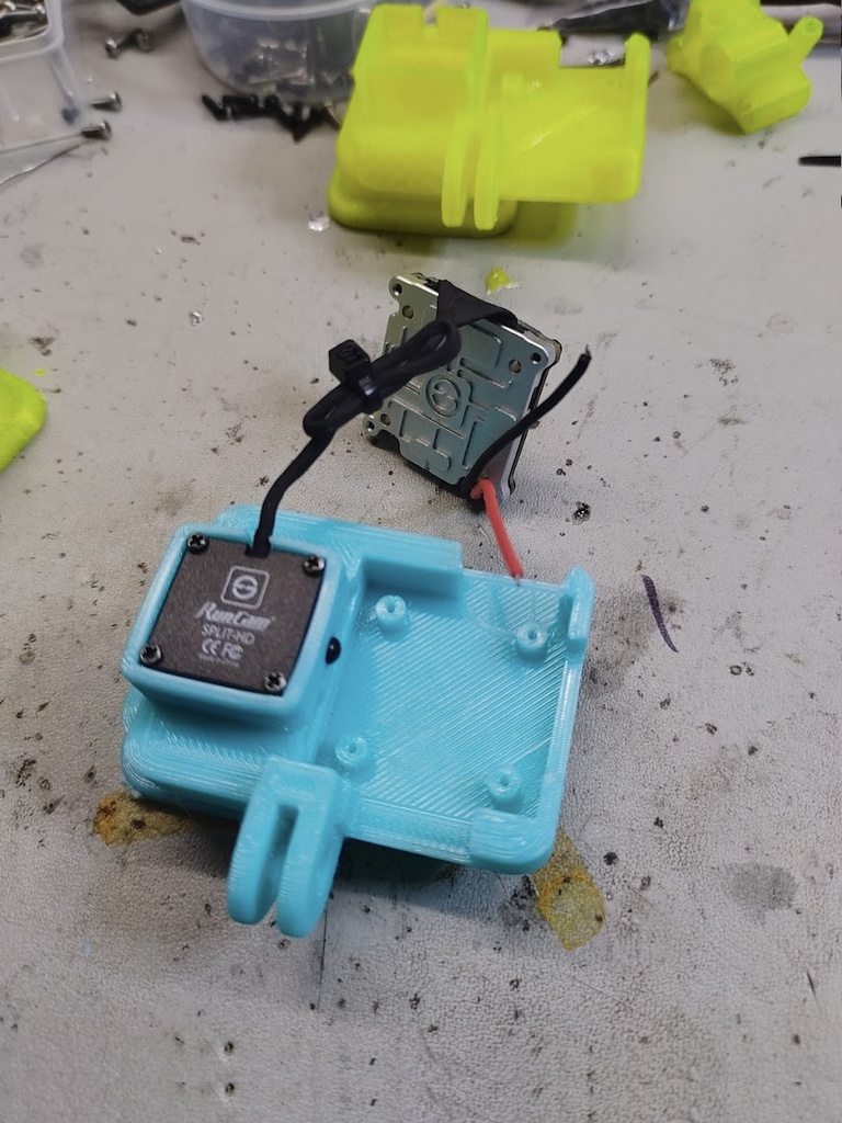 Poor mans naked GoPro runcam split HD by savageCNC | Download free STL ...