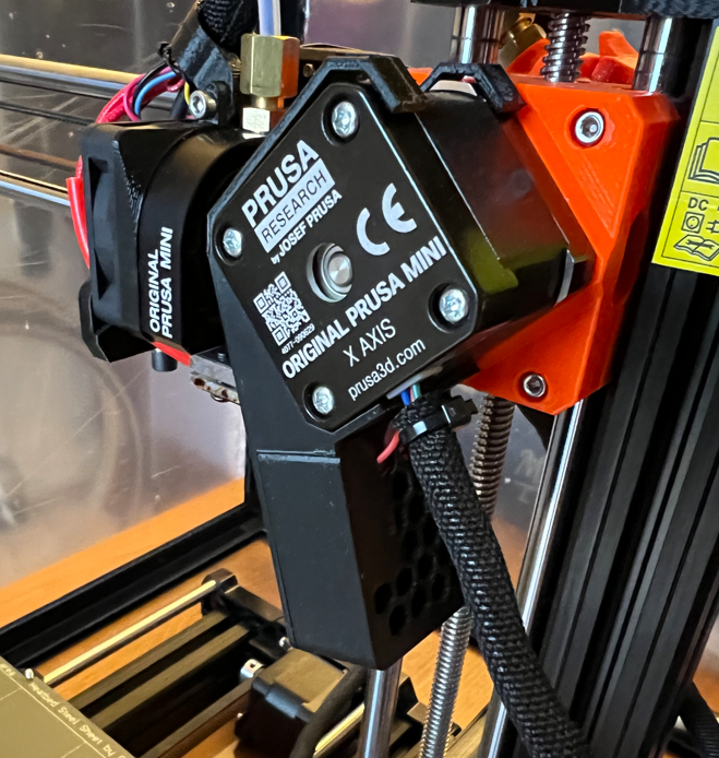 ESP32-CAM Mount for Prusa MINI (X-Axis stepper motor) par Gianluca ...