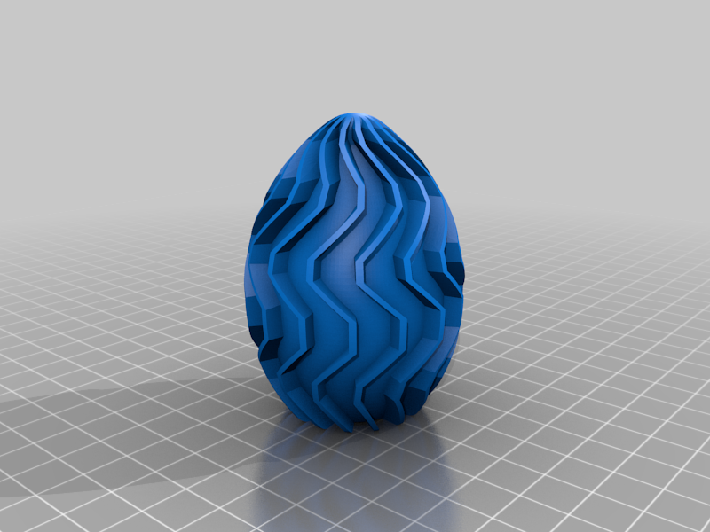 Easter eggs - Set of 55 by JKnittelDesign | Download free STL model ...