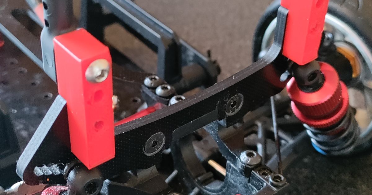 Rear body mount riser by Chris Loving | Download free STL model ...