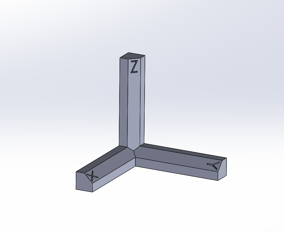 Coordinate system (Right-hand rule) by syghest | Download free STL ...