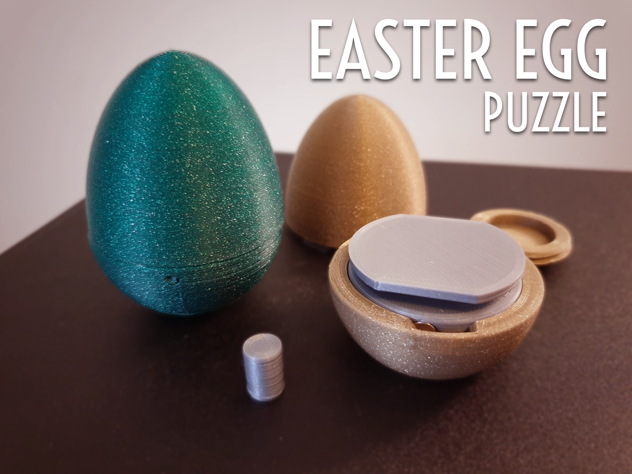 Little Magical Puzzle Easter Egg by Jaatinen | Download free STL model ...