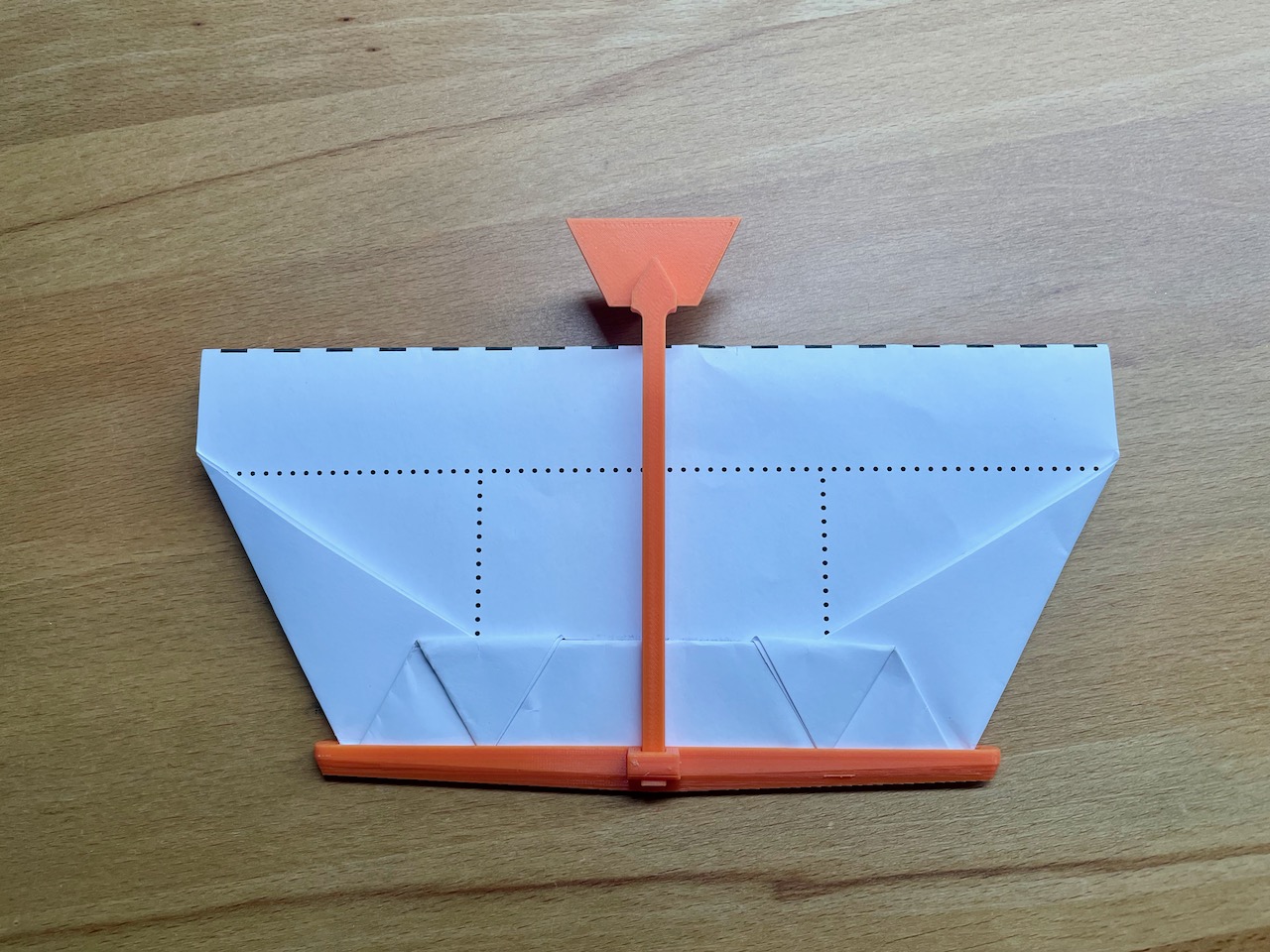 Paper plane with frame by Henk | Download free STL model | Printables.com