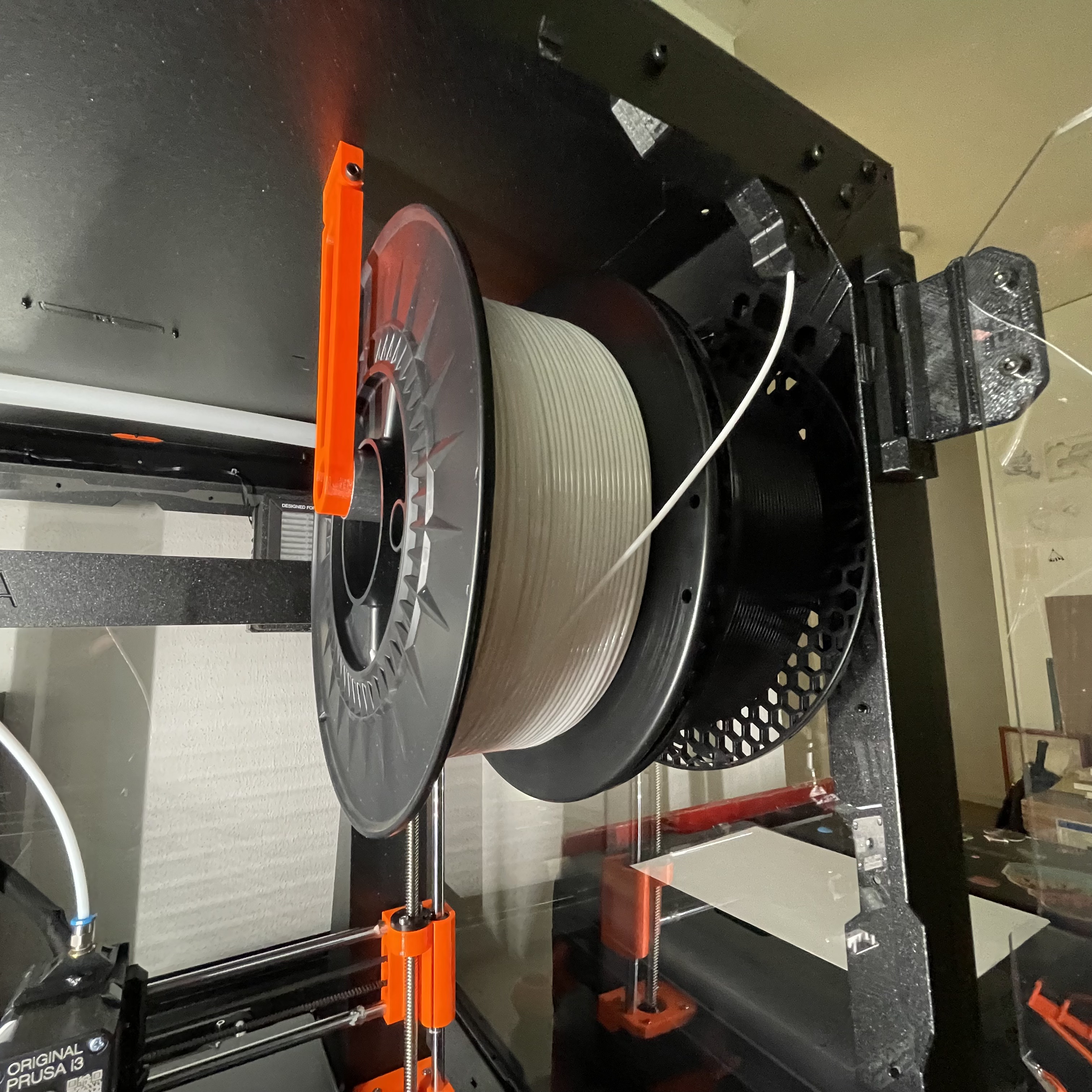 2kg spool support for Prusa enclosure by multirep | Download free STL ...