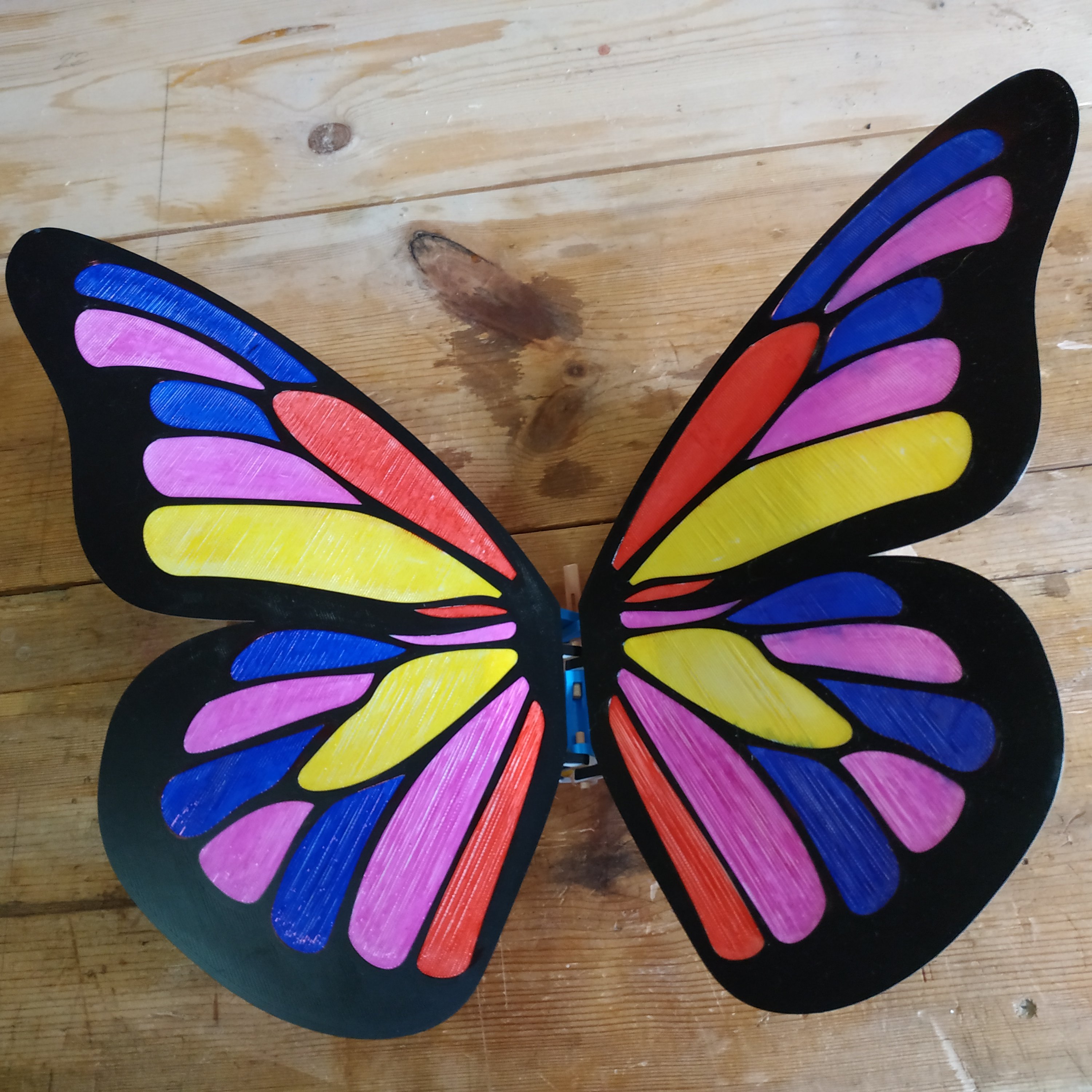 Mechanical butterfly by e-dog | Download free STL model | Printables.com
