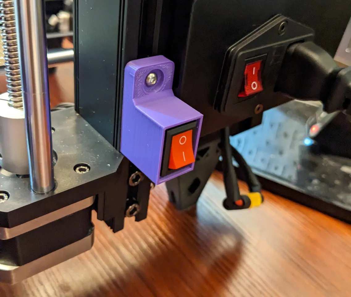 Mountable Rocker Switch Holder by Avel | Download free STL model ...