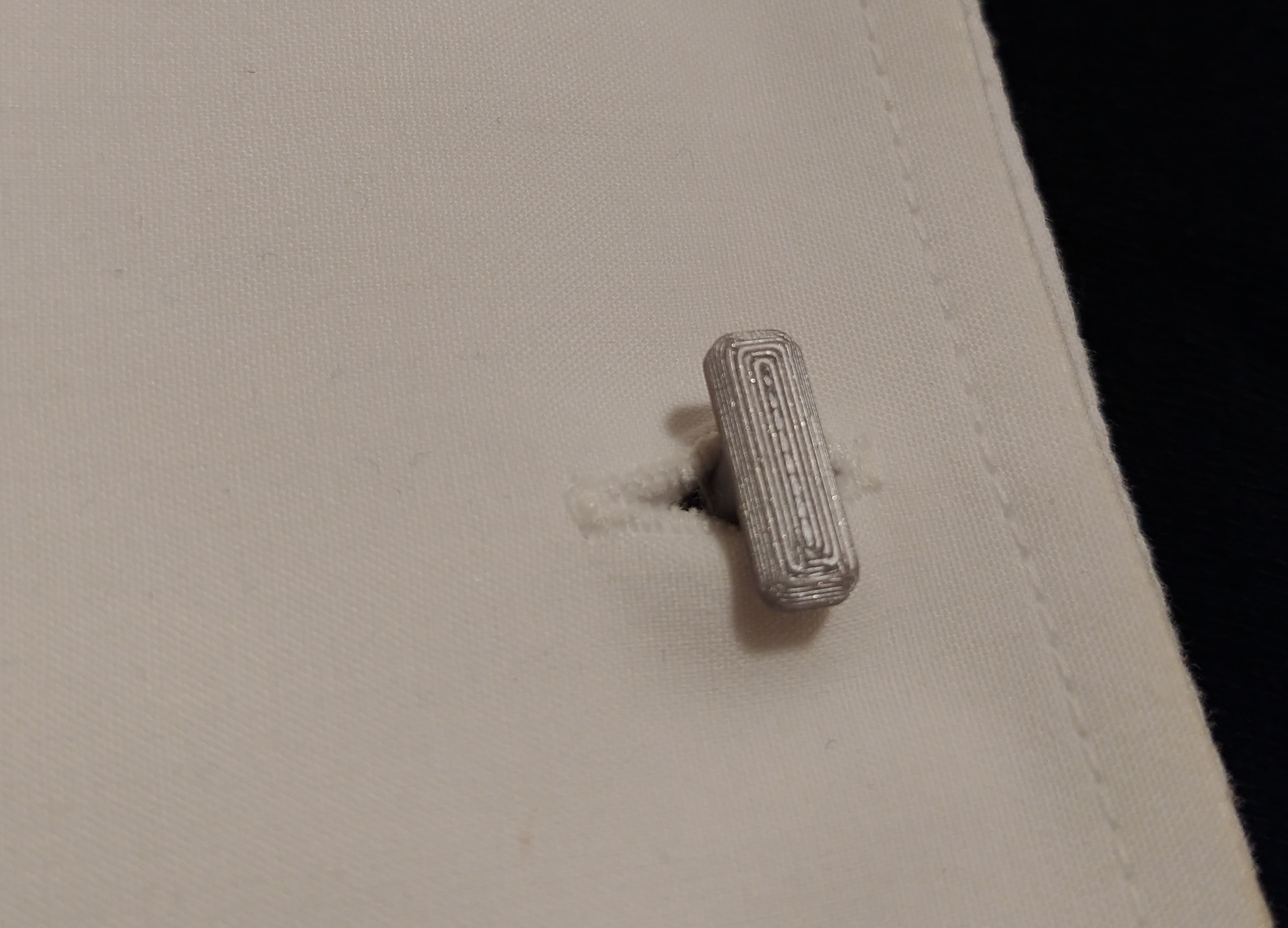 Magnetic Cufflinks and Tie Bar by BenD | Download free STL model ...