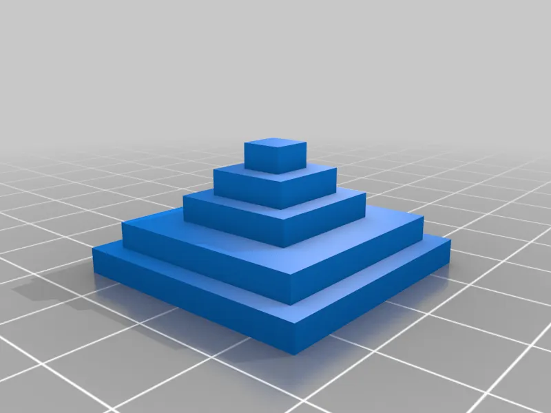 Calibration Ziggurat by heximcz | Download free STL model | Printables.com