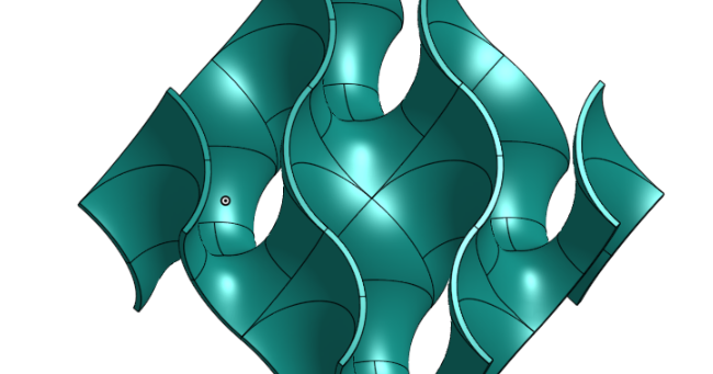 Gyroid infinite amazing pattern by Obefelix | Download free STL model ...