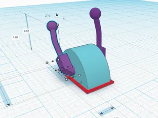Double Boat Throttle by Leonardo Krause | Download free STL model ...