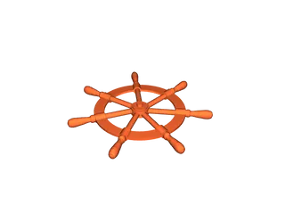 Boat Wheel by Leonardo Krause | Download free STL model | Printables.com