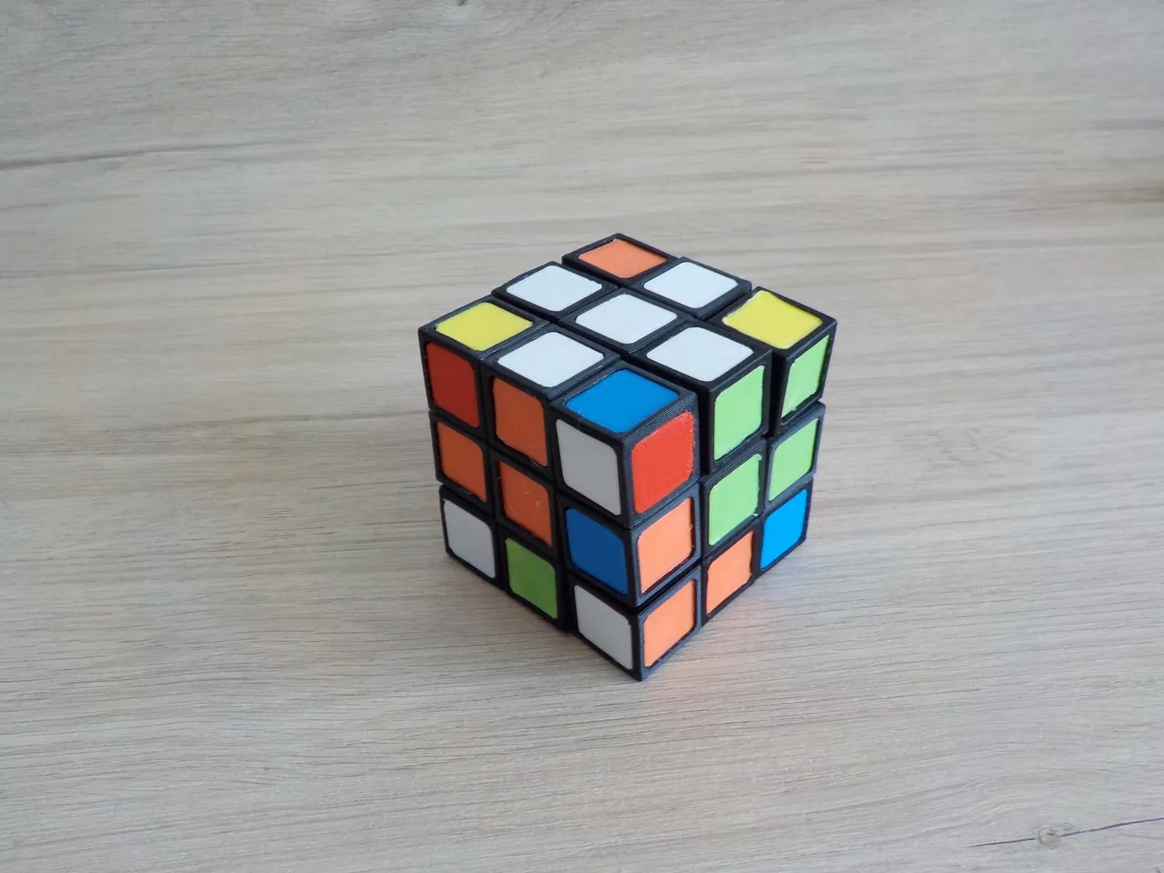 Rubik's cube (fully printable) by Pekapeque | Download free STL model ...