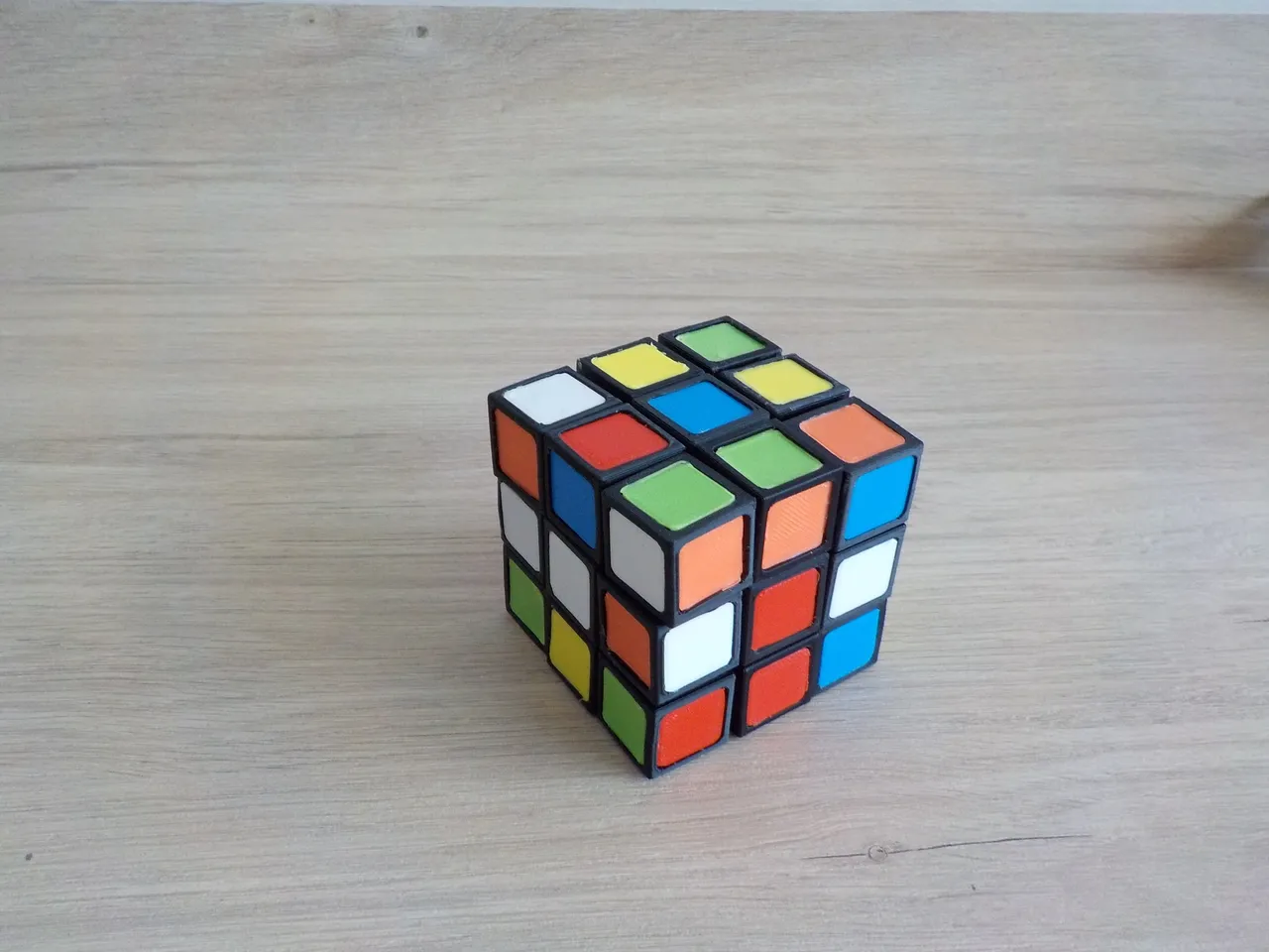 Rubik's cube (fully printable) by Pekapeque | Download free STL model ...