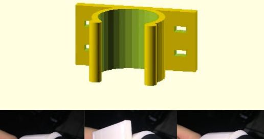 Parametric Round Clip Holder Zip Tie Version by grahampheath | Download ...