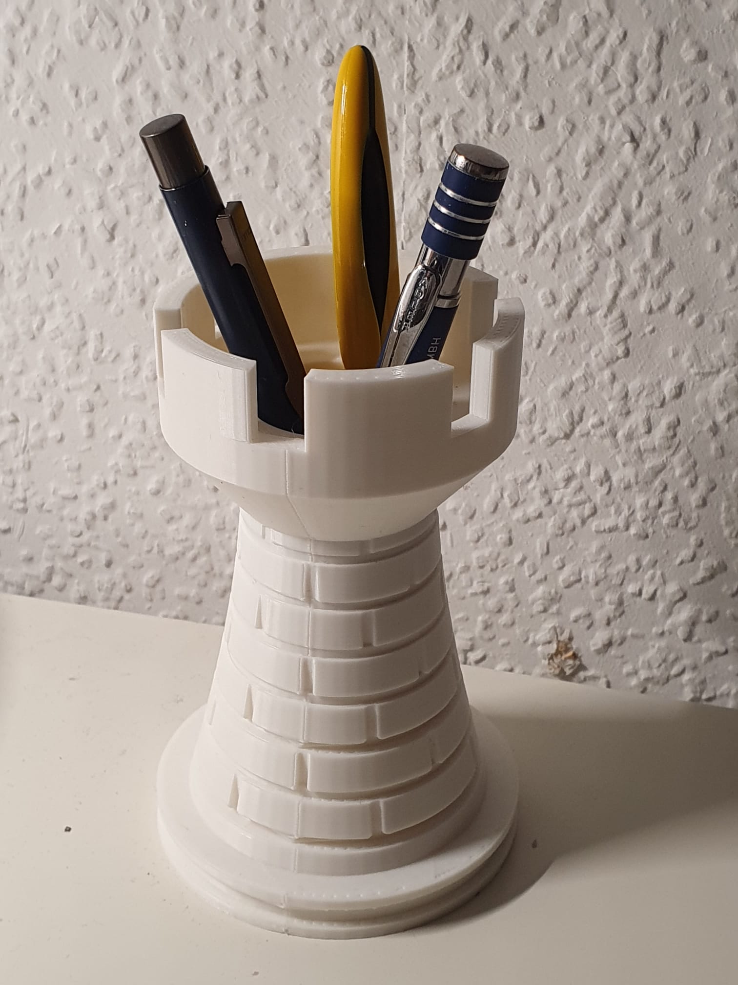 Chess rook penholder by Lenny289 | Download free STL model | Printables.com