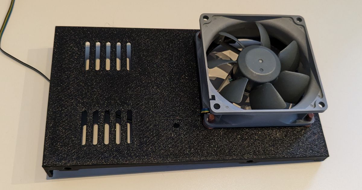 Remix: SOVOL SV06 PSU case cover for silent 80mm fan and step-down ...