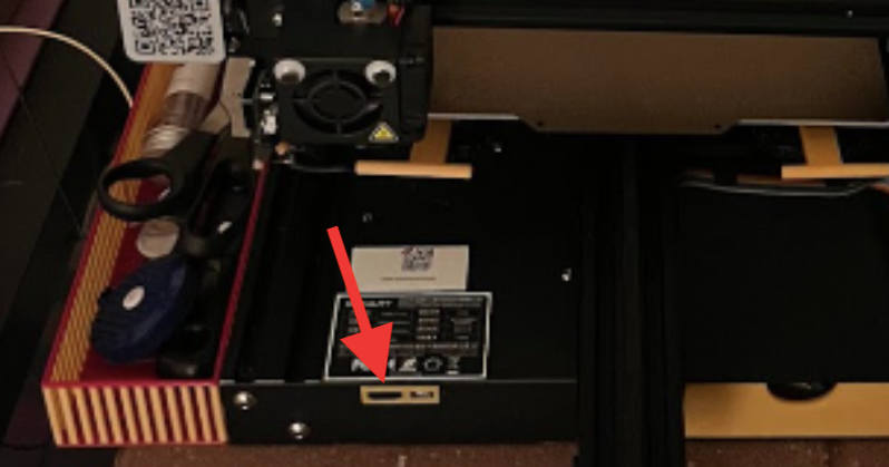 Outline for SD Card Reader on Ender 3 Pro by XL3 | Download free STL ...