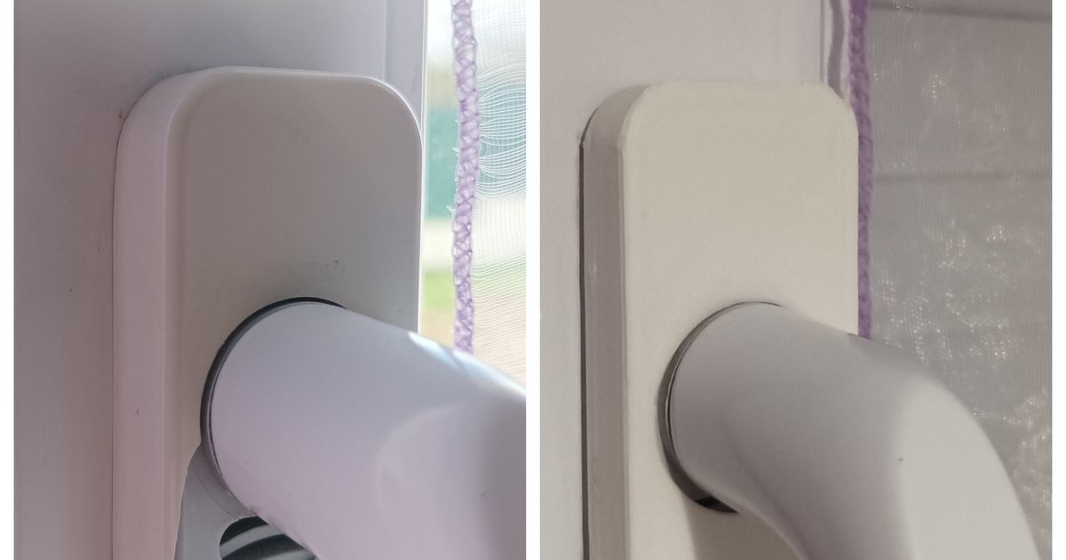 Cover for window handle by guigui_la_moutarde | Download free STL model ...