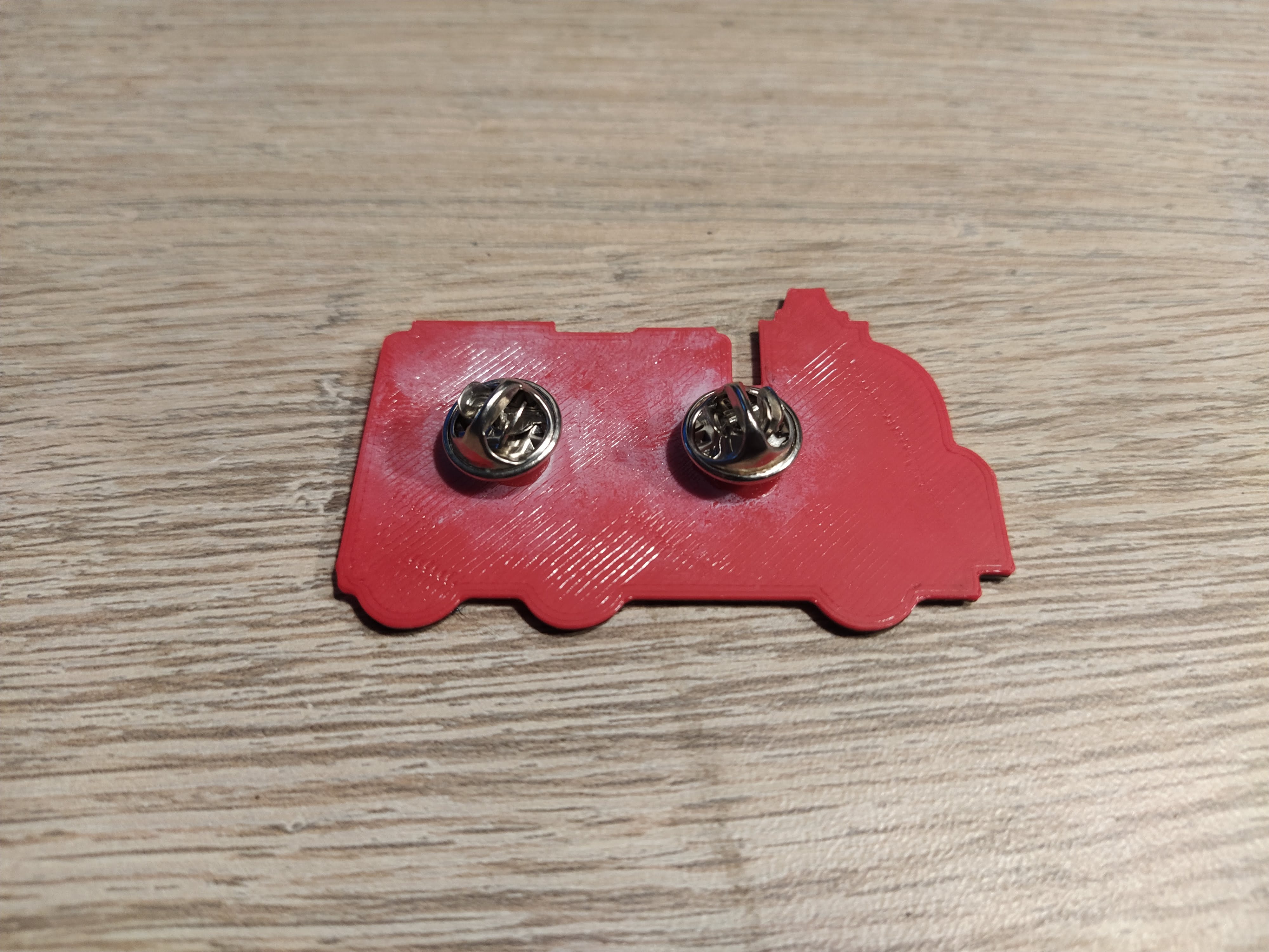 Firetruck Pins 3 colors by Nurbiz | Download free STL model ...
